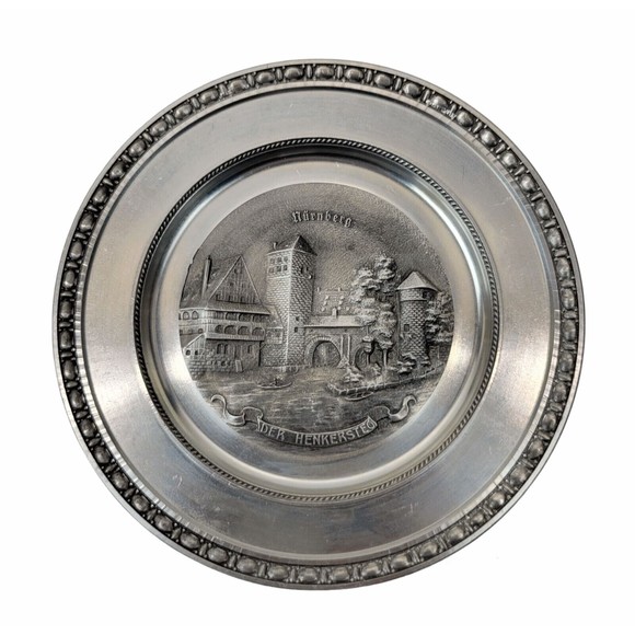 Giesser Innung | Accents | Vintage German Zinn Pewter Giesser Innung ...